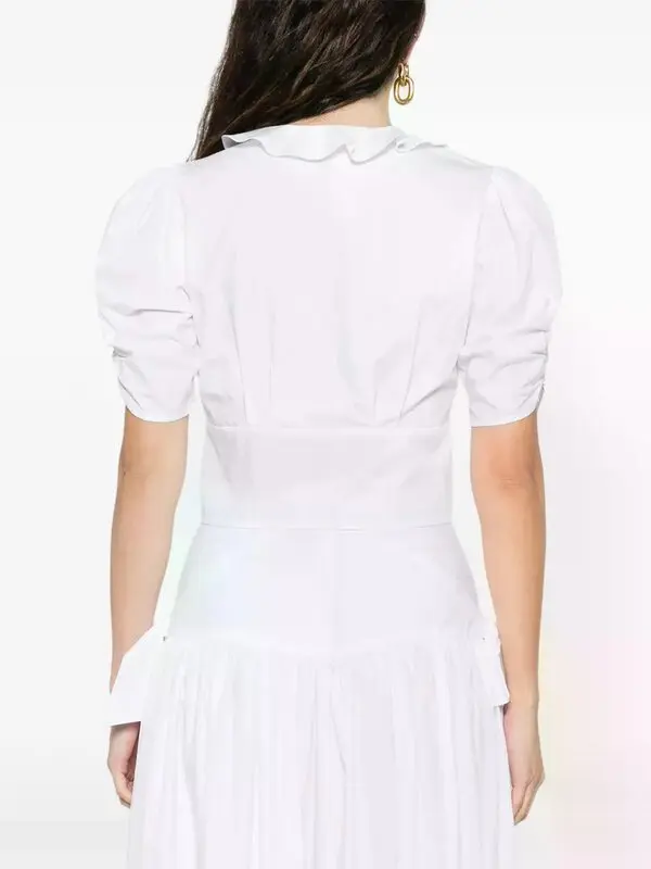 Sandro Ruffled-collar Blouse