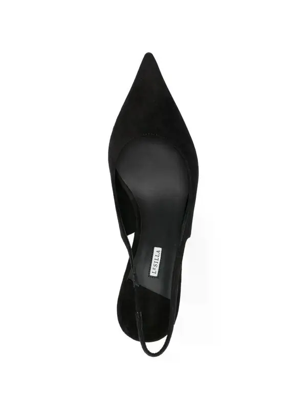 LE SILLA Point-toe Slingback Pumps