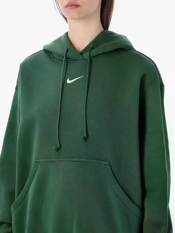 Nike Logo-detail Hoodie - Green