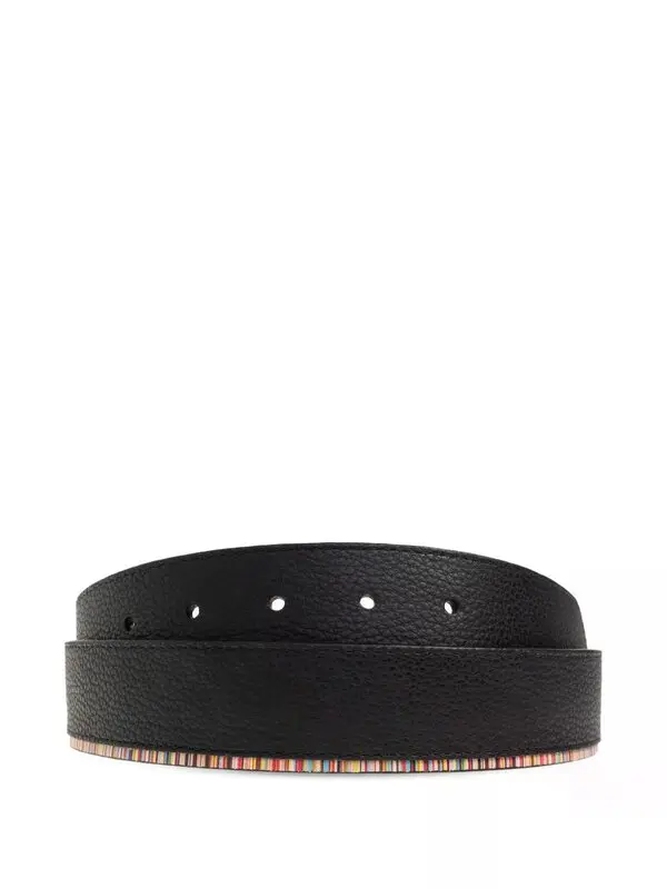 Paul Smith Grained Buckled Belt