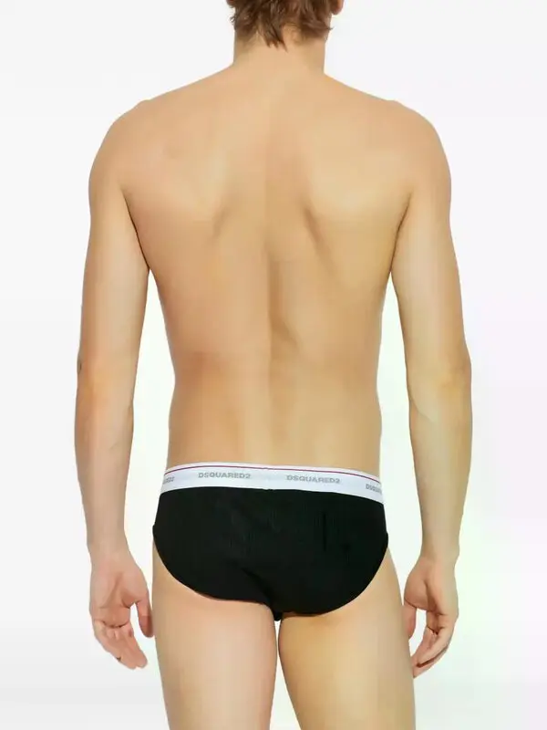 Dsquared2 Ribbed Waistband Briefs