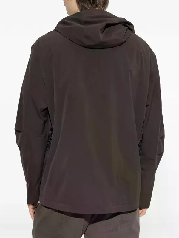 Moncler Arcturus Hooded Windbreaker - Brown