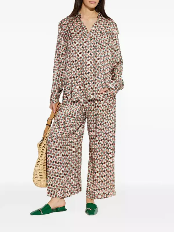 Paul Smith Geometric-print Trousers
