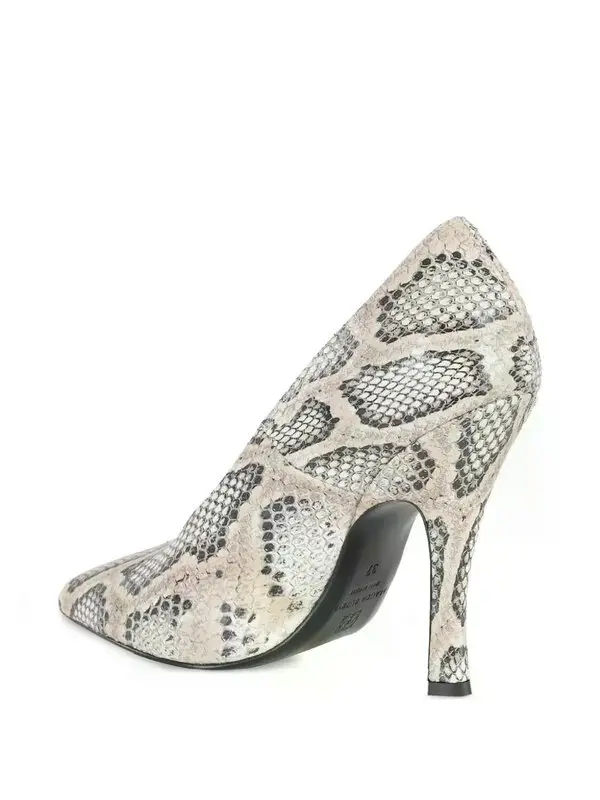 Magda Butrym Heeled Pumps With Snakeskin-effect