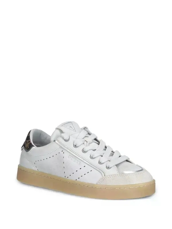 Guess Patterned Detail Sneakers