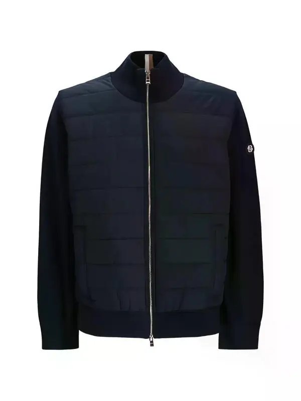 BOSS Zip-up Padded Jacket - Blue