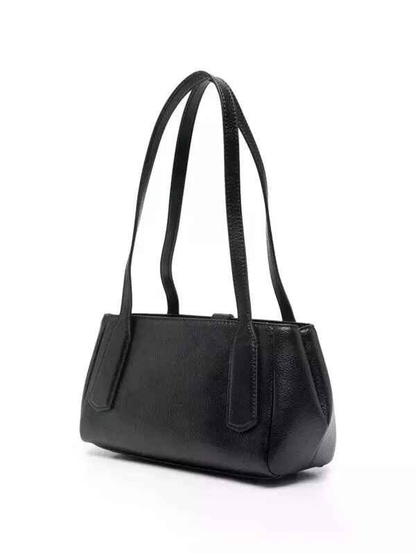 Guess Charm-detail Shoulder Bag - Black