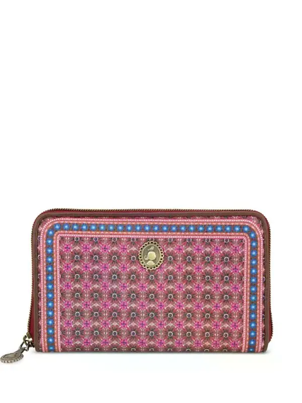 PIP STUDIO Patterned Zip Wallet - Pink