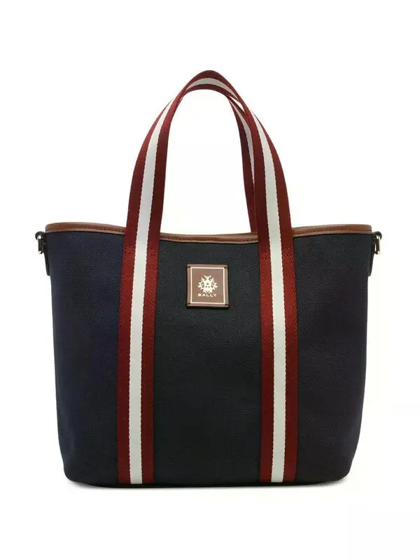 Bally Logo-stripe Tote Bag