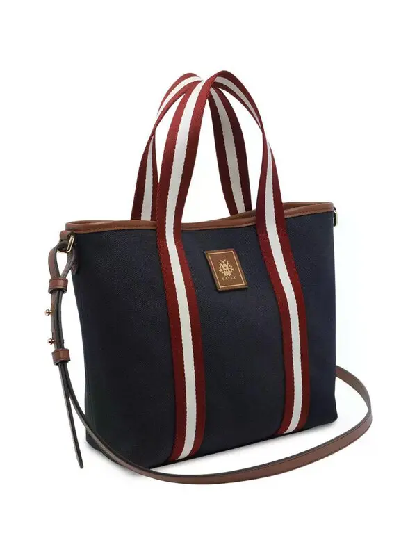 Bally Logo-stripe Tote Bag