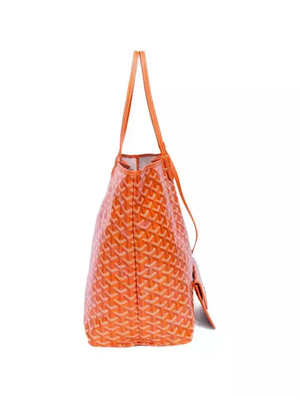 Goyard Saint Louis Print Tote Bag - Orange