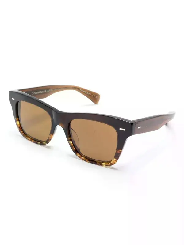 Oliver Spencer Square Frame Sunglasses