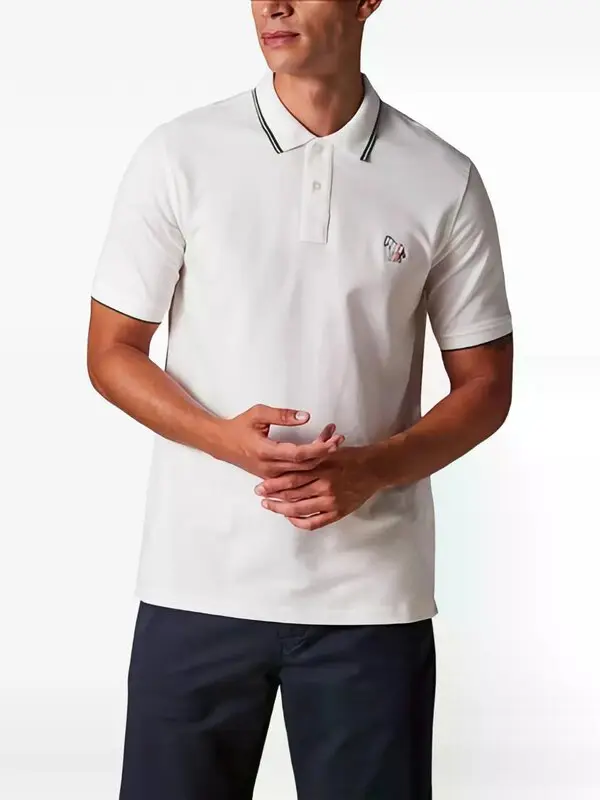 MPS Embroidered-logo Polo Shirt