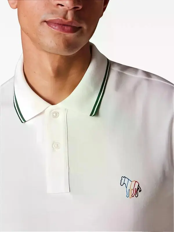 MPS Embroidered-logo Polo Shirt