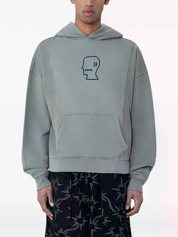 BRAIN DEAD Graphic-motif Hoodie