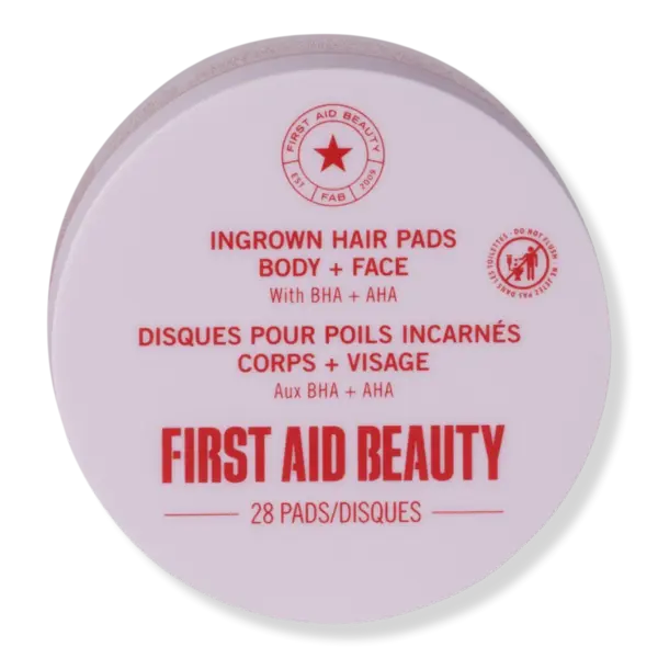 FIRST AID BEAUTY Ingrown Hair Pads With Bha + Aha - One-color