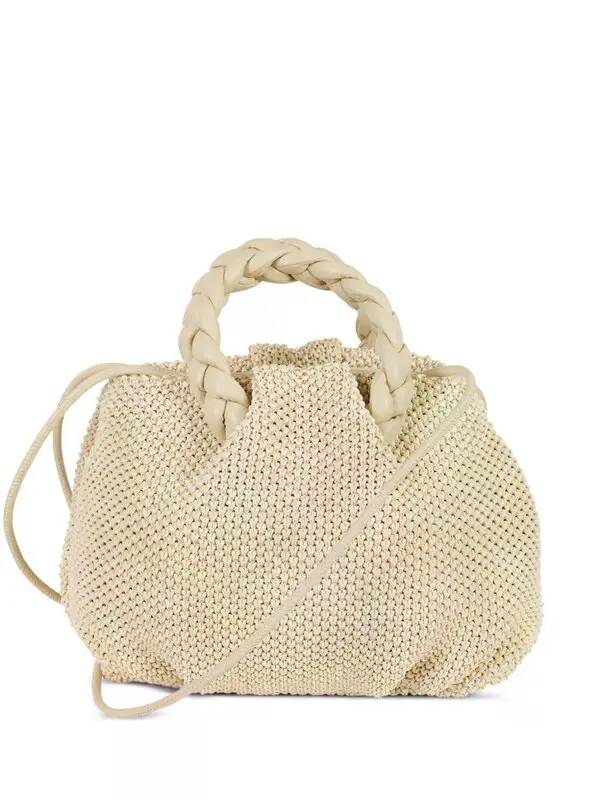 Hereu Braided-handle Tote Bag