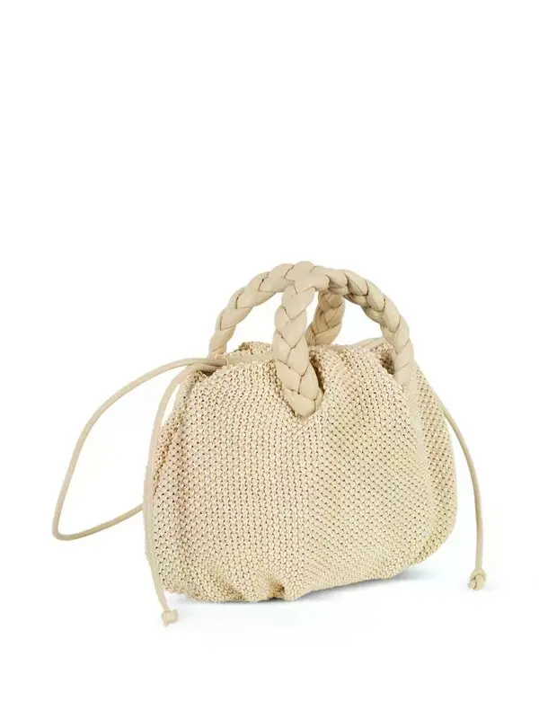 Hereu Braided-handle Tote Bag