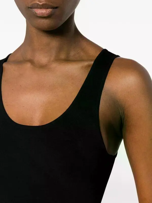 ENTIRE STUDIOS Scoop-neck Bodysuit