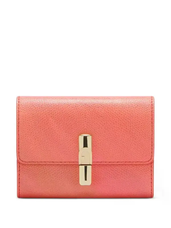 Furla Iride Compact Wallet - Orange