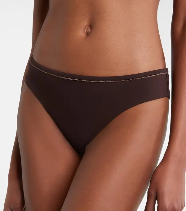 Brunello Cucinelli Embellished Bikini Bottoms