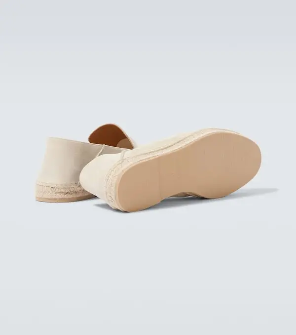 TOM FORD Suede Espadrilles - Beige