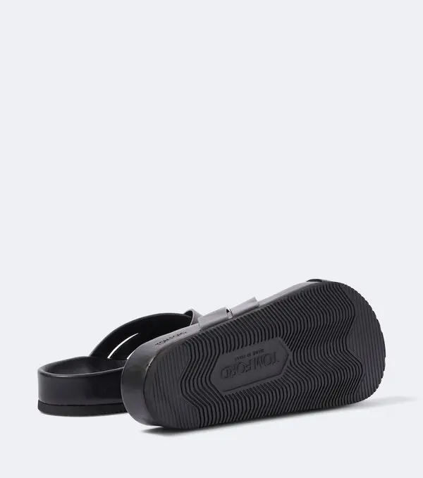 TOM FORD Leather Slides