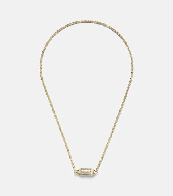 MARIE LICHTENBERG 18kt Yellow Necklace With Diamonds - Gold
