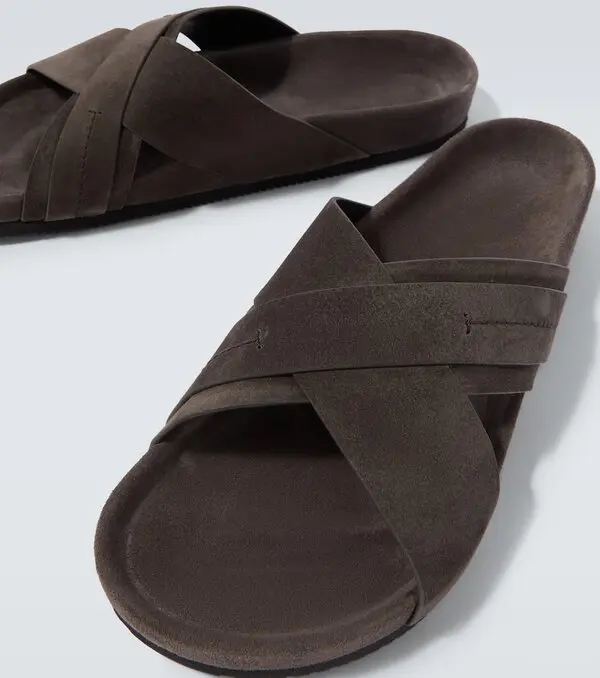 TOM FORD Suede Slides