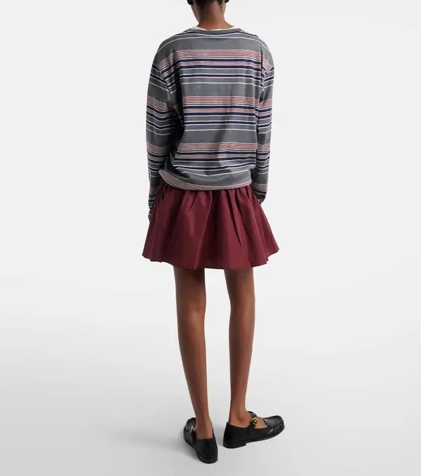 Miu Miu Technical Miniskirt
