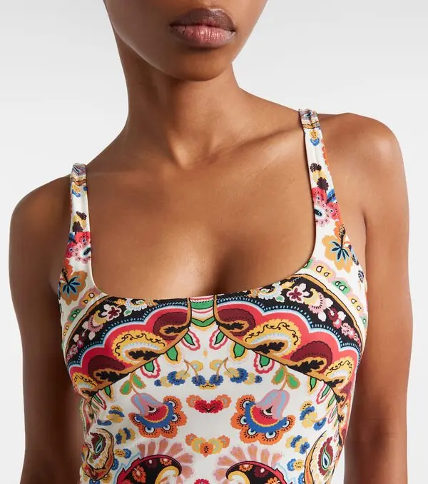 Etro Paisley Print Swimsuit