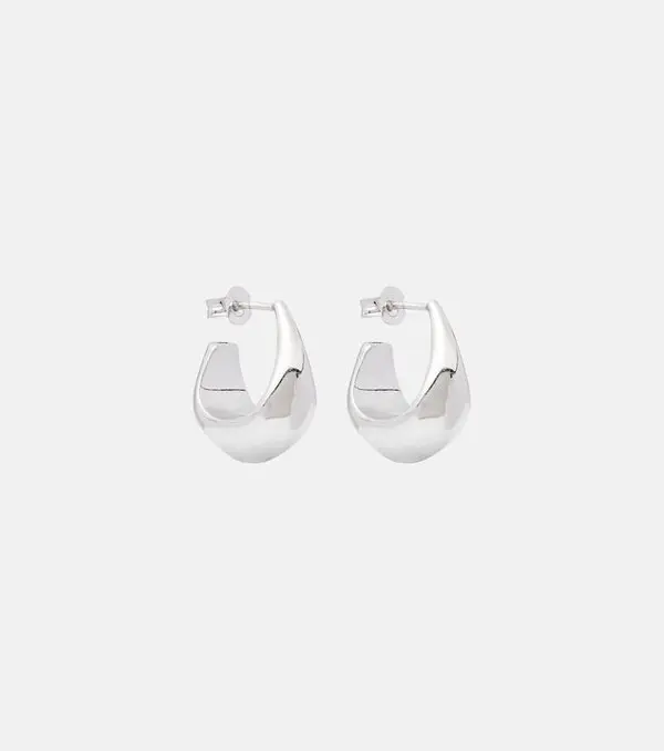 LEMAIRE Sterling Hoop Earrings - Silver