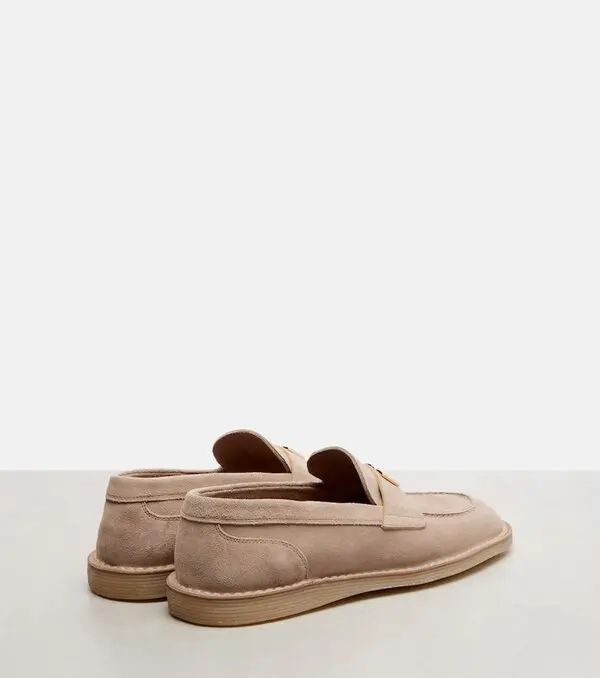 Dolce & Gabbana Suede Loafers - Beige