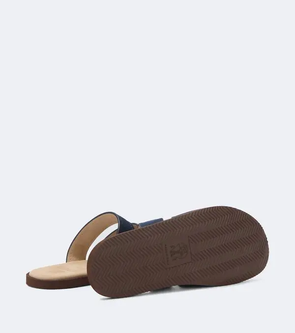 Brunello Cucinelli Suede Sandals - Blue
