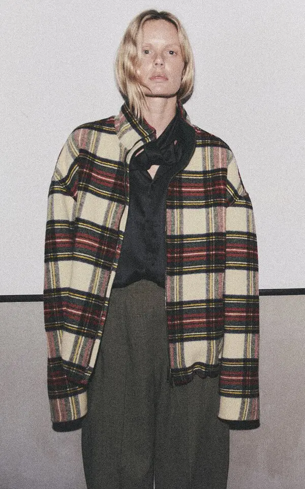 DARKPARK Aj Wool Tartan Jacket