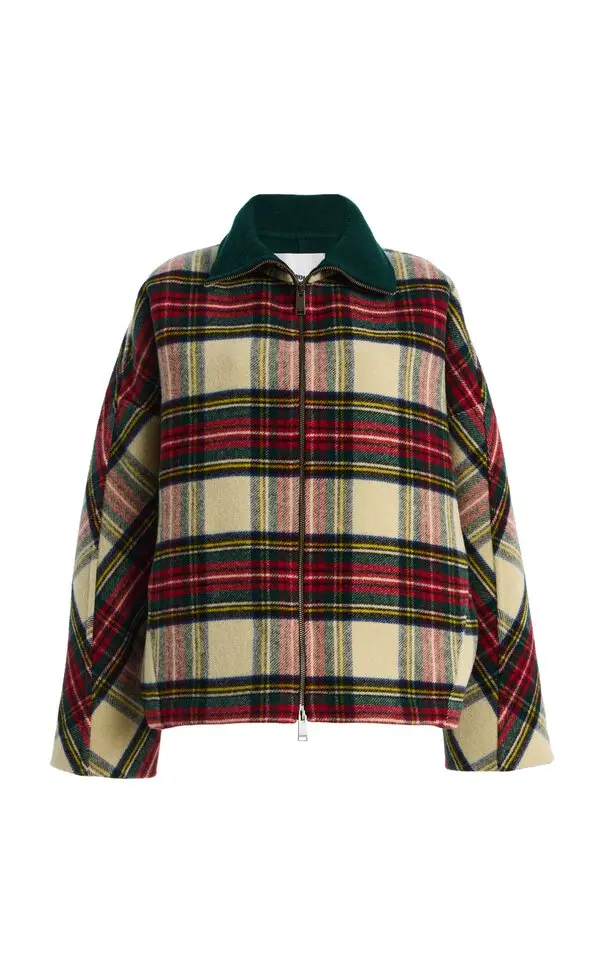 DARKPARK Aj Wool Tartan Jacket - Multi