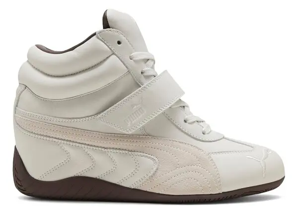 PUMA Speedcat Wedge Sneakers - White/brown