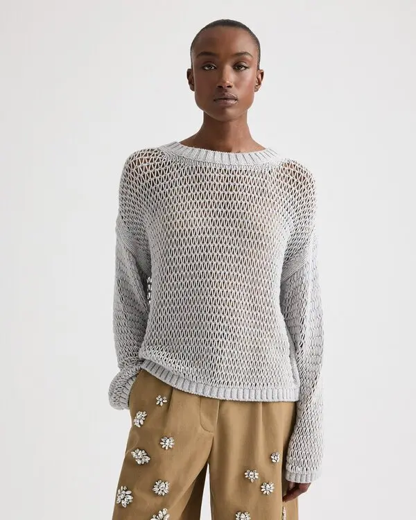 TWP Open Range Cotton Wool Sweater