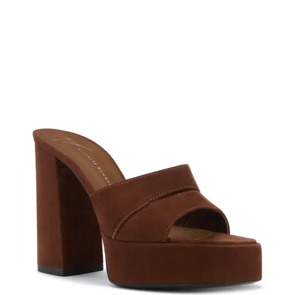 GIUSEPPE ZANOTTI Mirage 115 Platform Mules - Brown