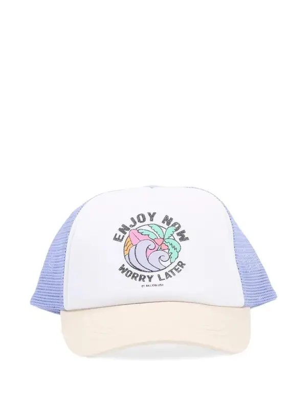 BILLIEBLUSH Printed Cap - Blue