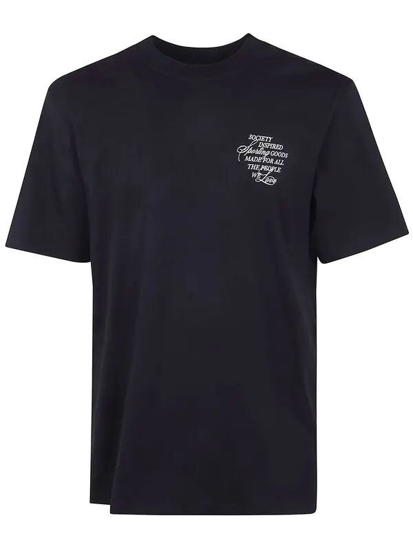 LES DEUX Ben Faience" T-shirt - Black