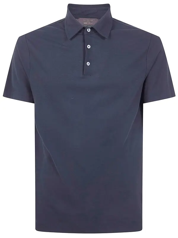 ZANONE Short Sleeves Polo Shirt - Black