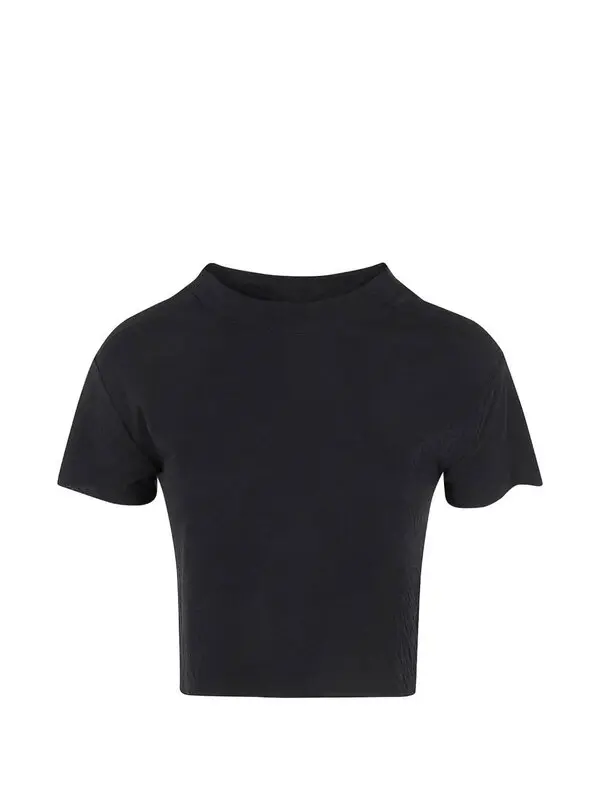 THOM KROM Crop T-shirt - Black