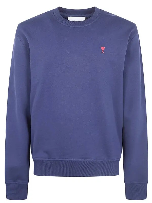 AMI Paris De Coeur" Sweatshirt - Blue