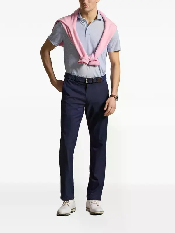 Rlx Ralph Lauren Patterned Short-sleeved Polo Shirt