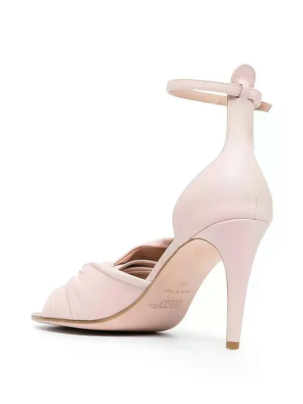 Red Valentino Bow Leather Sandals