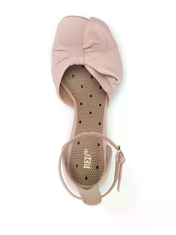 Red Valentino Bow Leather Sandals