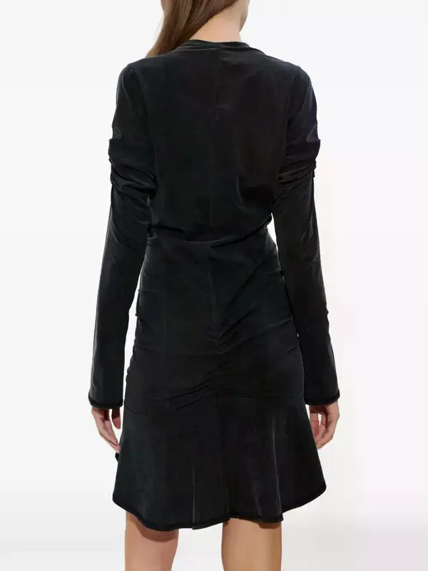 KNWLS Ruched Drawstring Dress