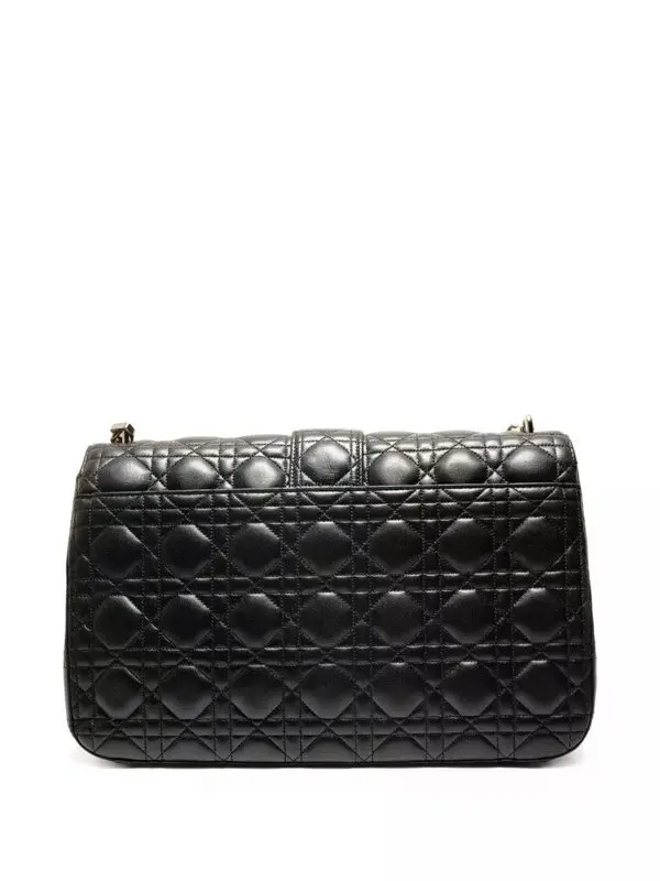 Dior Cannage Shoulder Bag With Detachable Pouch