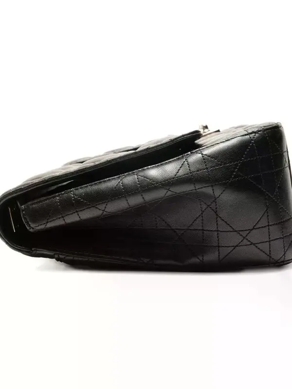 Dior Cannage Shoulder Bag With Detachable Pouch